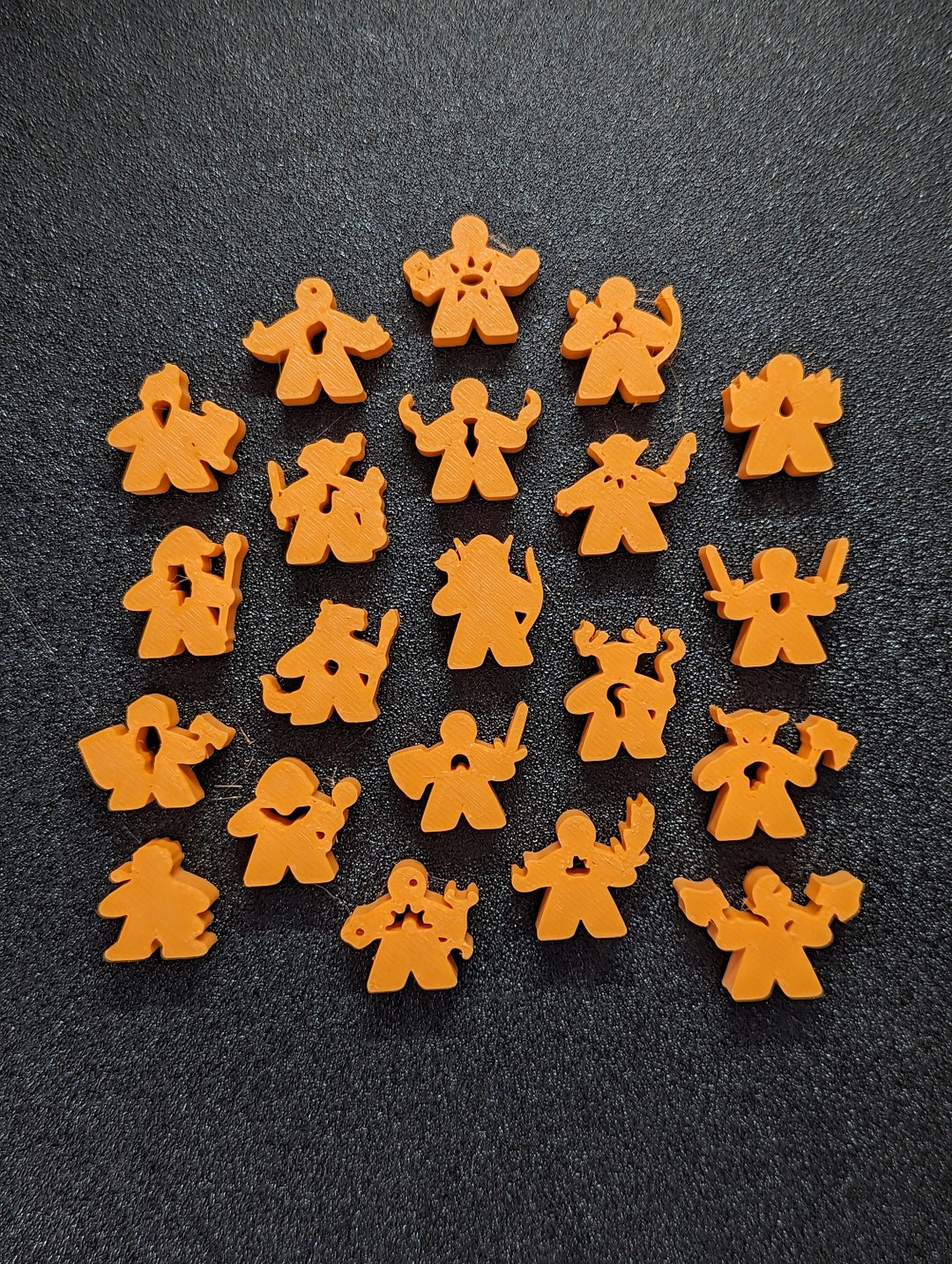 Hero / Player Character Meeples for Tabletop or Board Gaming Meeplify ...