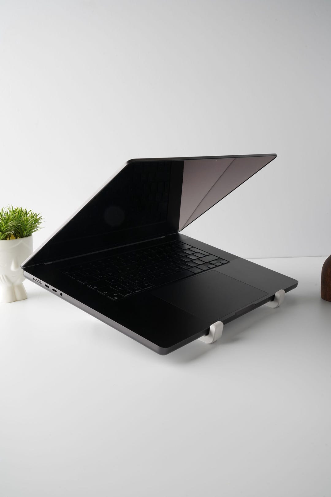 Luxury Laptop Stand | Premium Ergonomic Riser for Sleek Workspaces - Etsy