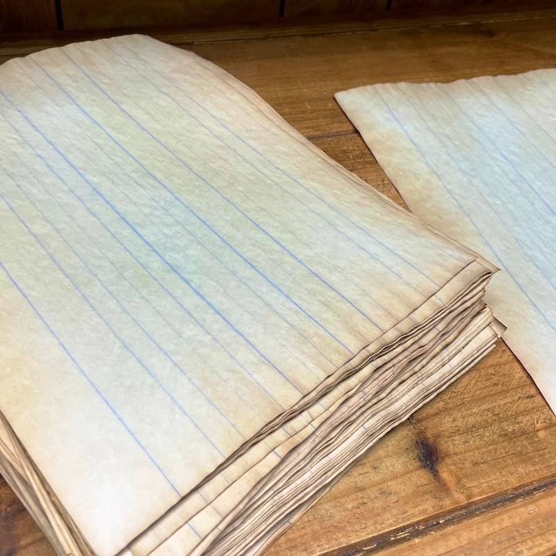 Vintage Look Stationary - Etsy