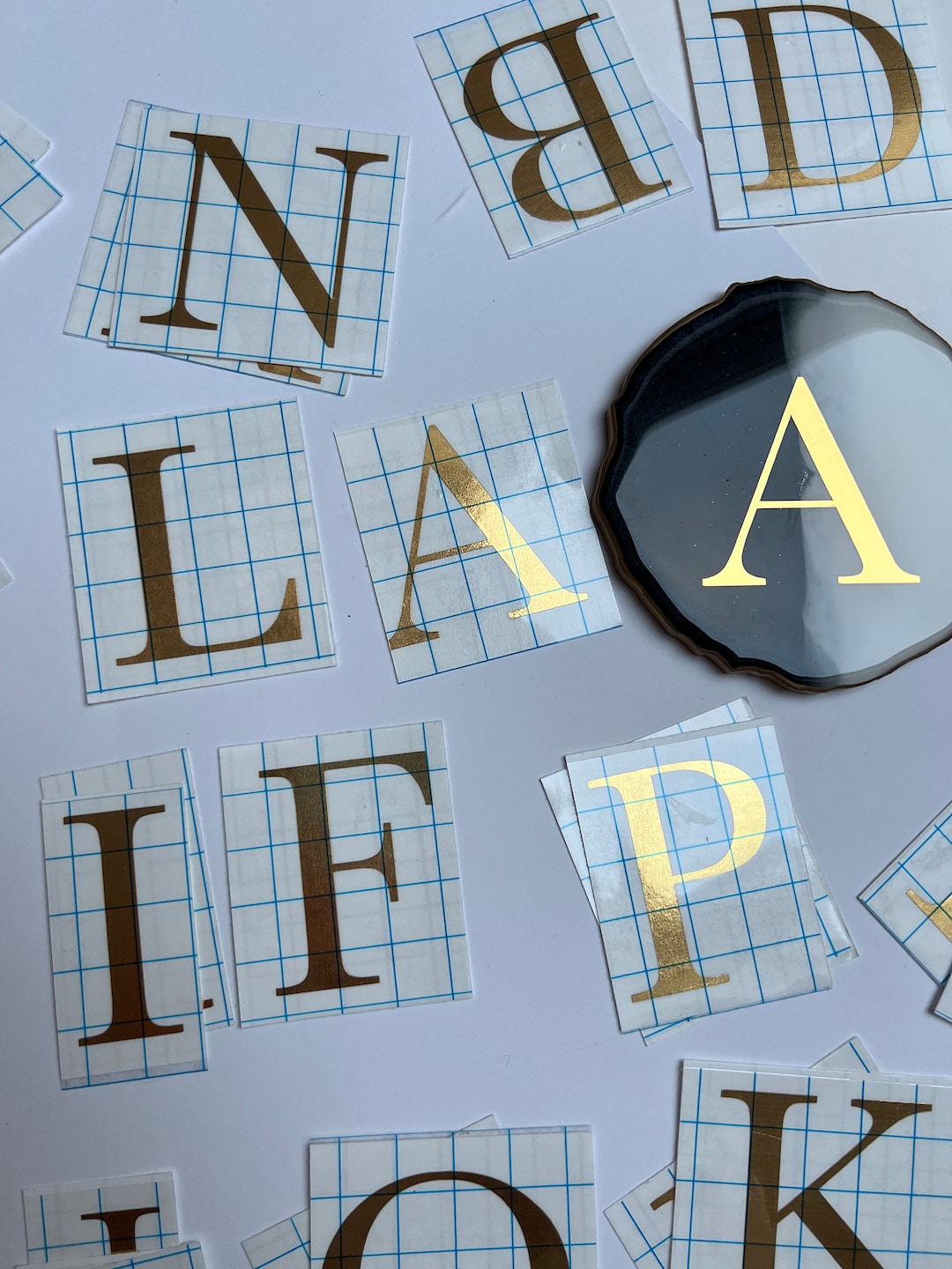 Vinyl Stickers for Coasters Sticker Gold Writing Gold Stickers Stickers ...