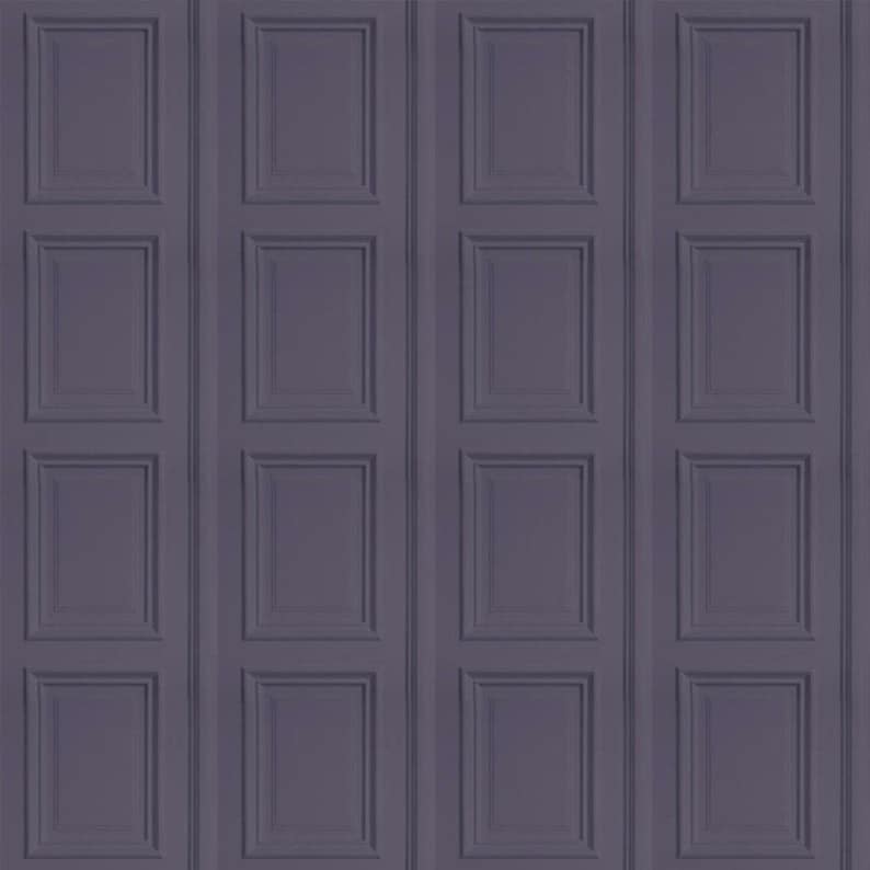 PANELLING WALLPAPER Grey Panel Wallpaper Grey Panel - Etsy Canada