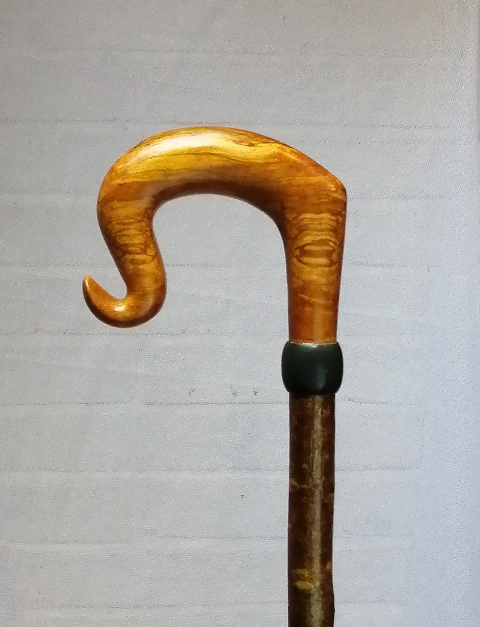 Wod Carved Market Stick in Spalted Alder - Etsy