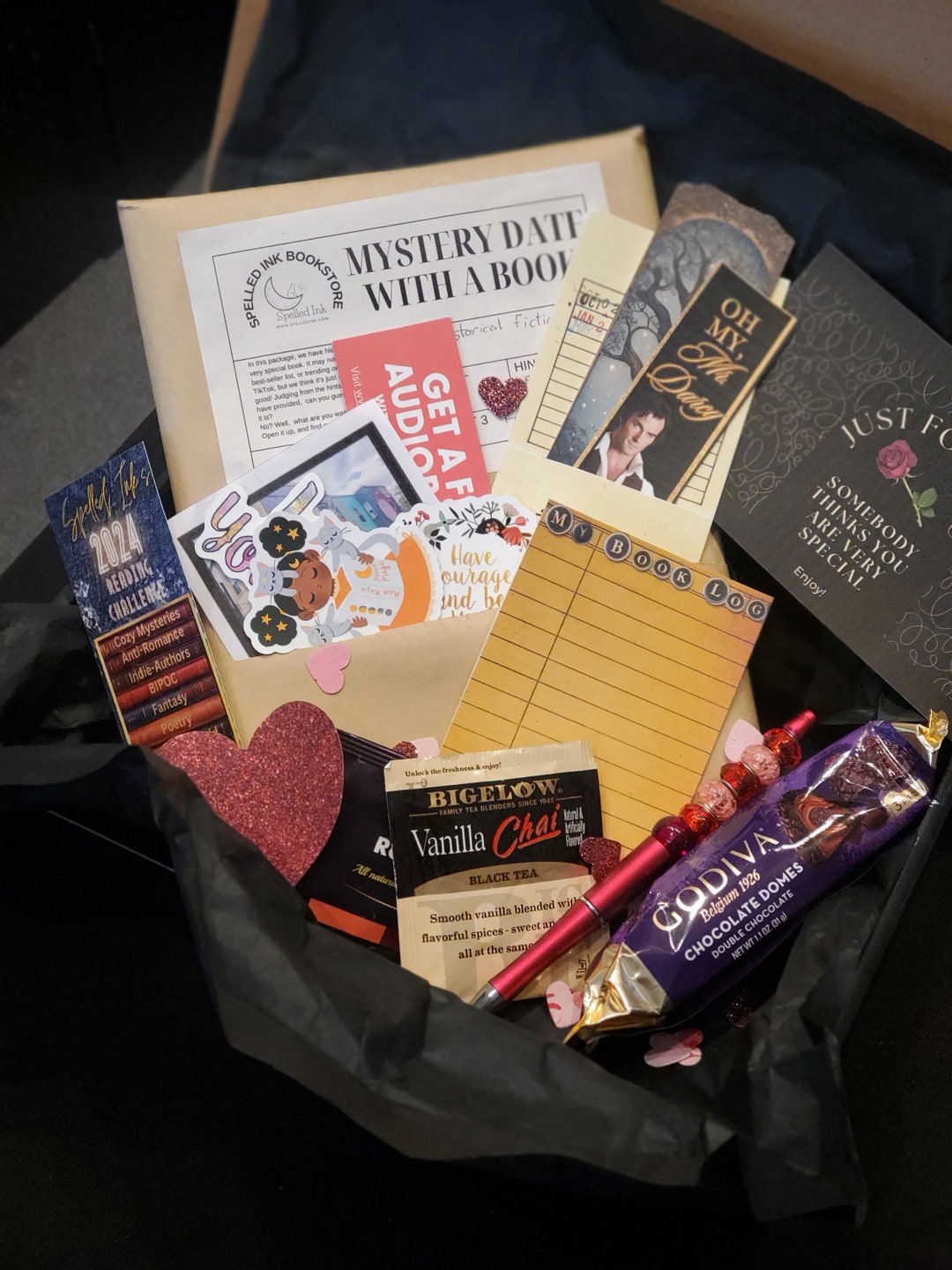 Mystery Book Box Paperback Blind Date With a Book Box, Gift Box for ...