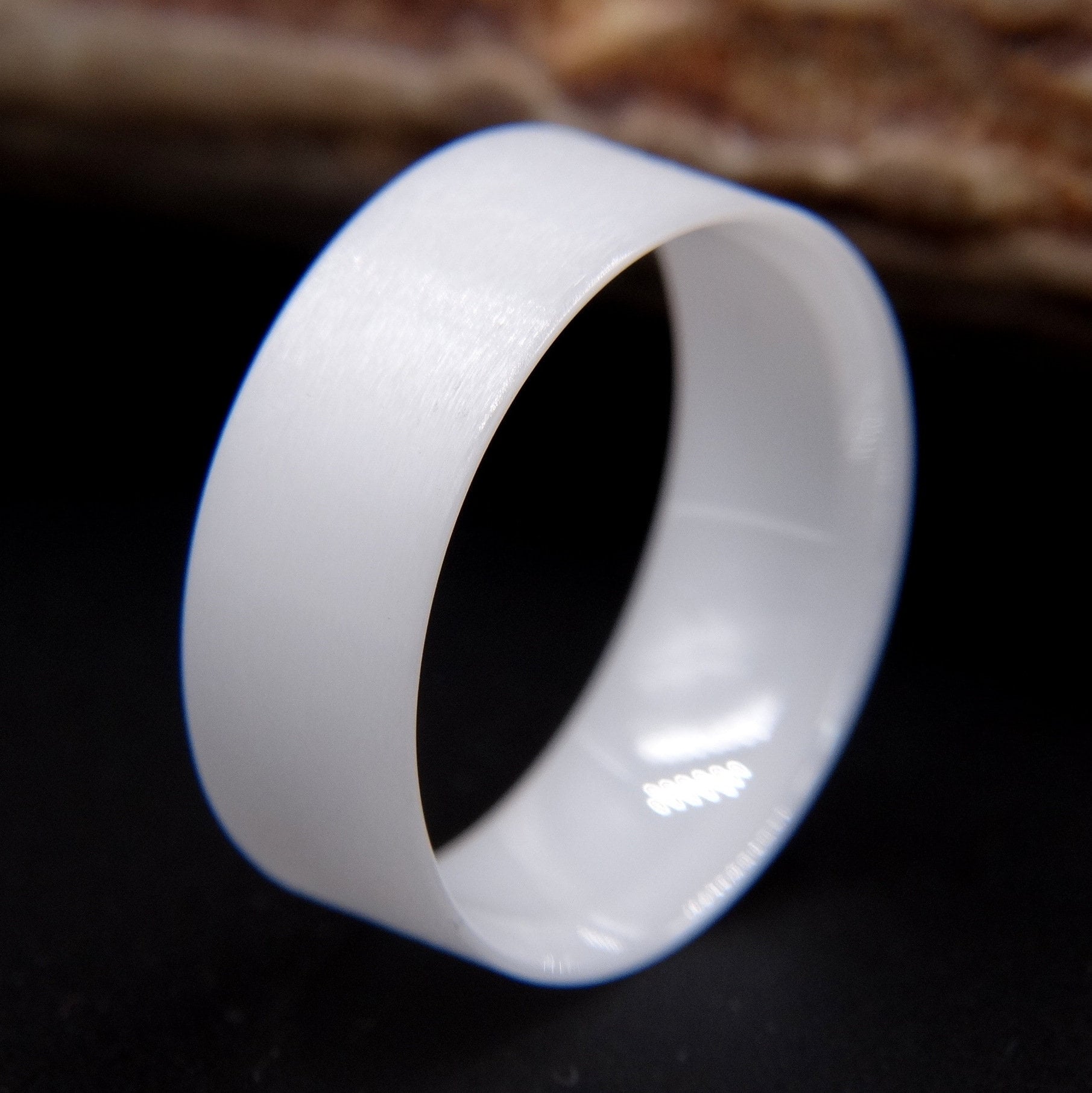 Ceramic Ring Core Liner white for Inlay - Etsy