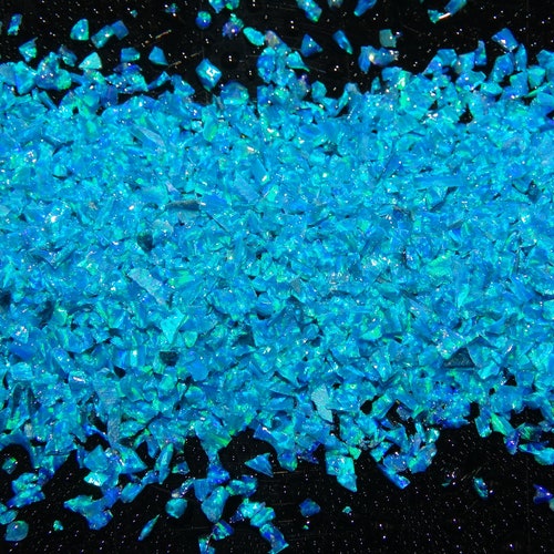 Crushed Opal flaming / Premium Inlay Material - Etsy