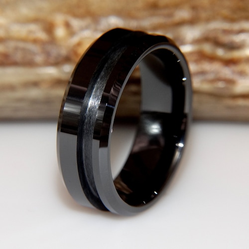 Black Zirconia Ceramic Ring Core Blank for Inlay Ring Jewelry - Etsy