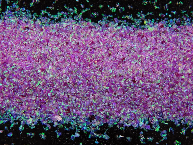 Crushed Opal - "amethyst" / Premium Inlay Material for Jewelry ...
