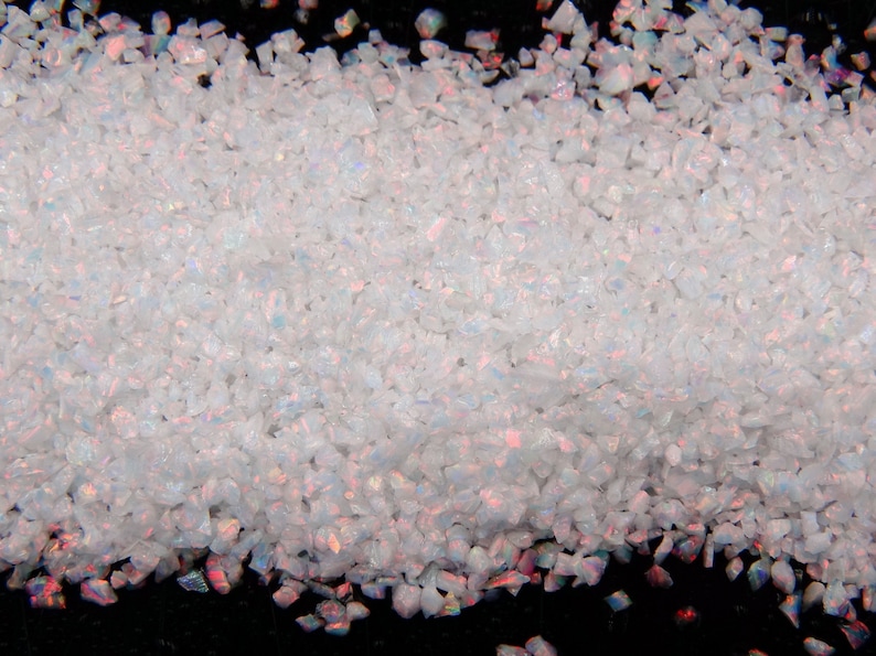 Crushed Opal - "ice Rainbow" / Premium Inlay Material for Jewelry ...