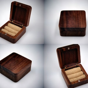 Walnut Ring Boxes - Etsy