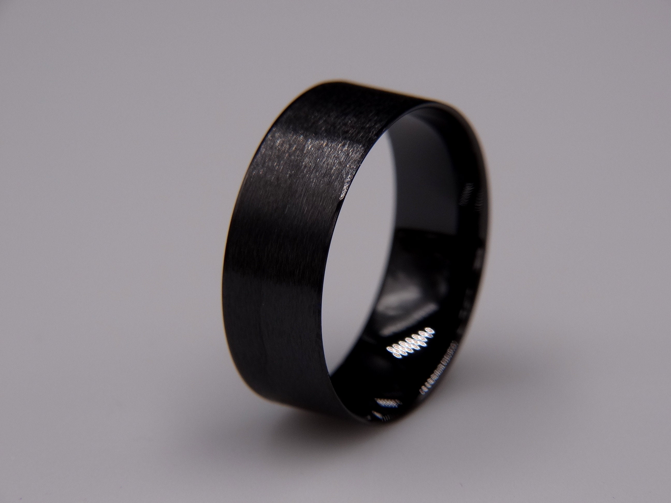 Ceramic Ring Core Liner Black for Inlay | Etsy