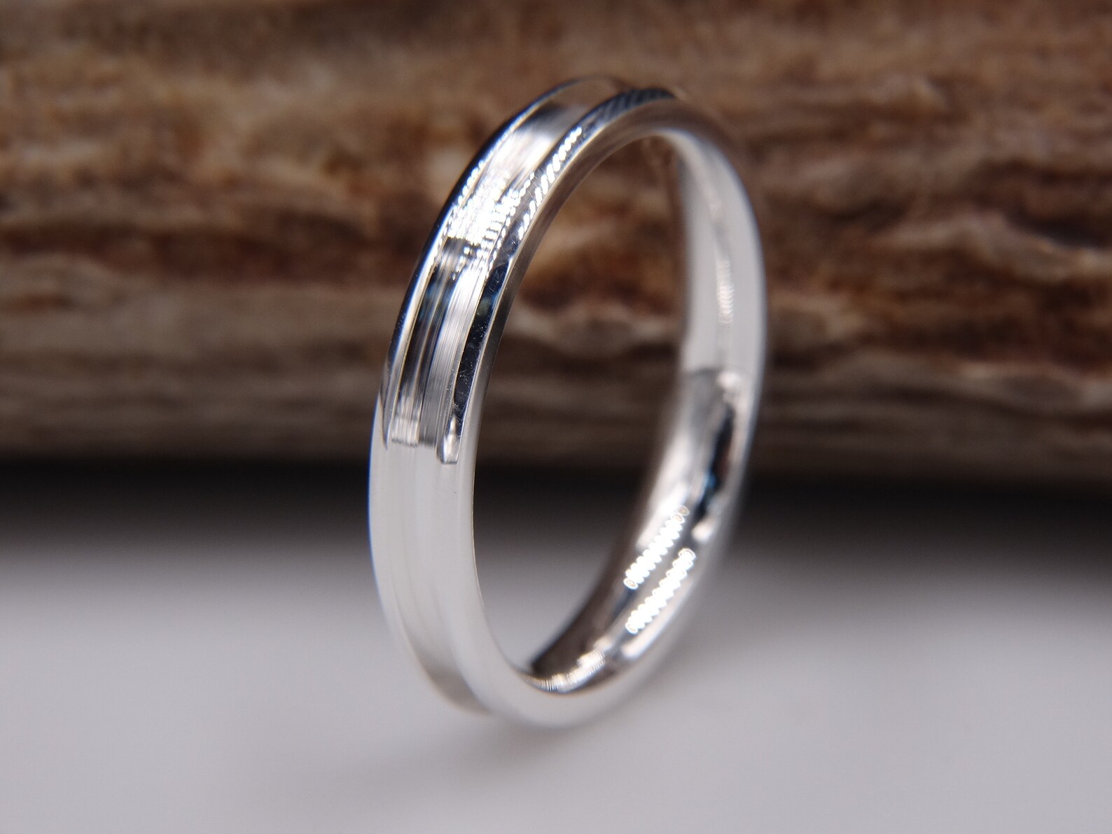 Sterling Silver Ring Blank for Inlay - Etsy