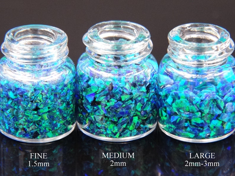 Ocean Blue Crushed Opal – Inlay Material, DIY Crafts - Etsy Australia
