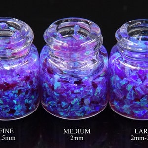 Crushed Opal - "indigo" / Premium Inlay Material for Ring Jewelry ...