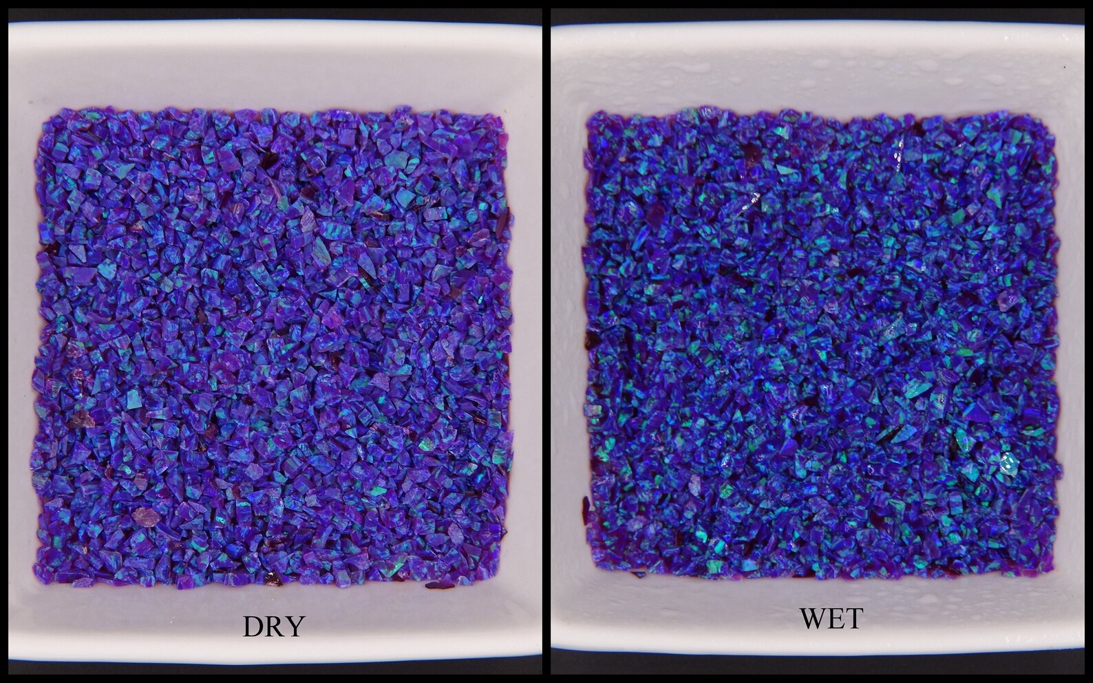 Crushed Opal indigo / Premium Inlay Material for - Etsy