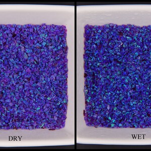 Crushed Opal - "indigo" / Premium Inlay Material for Ring Jewelry ...