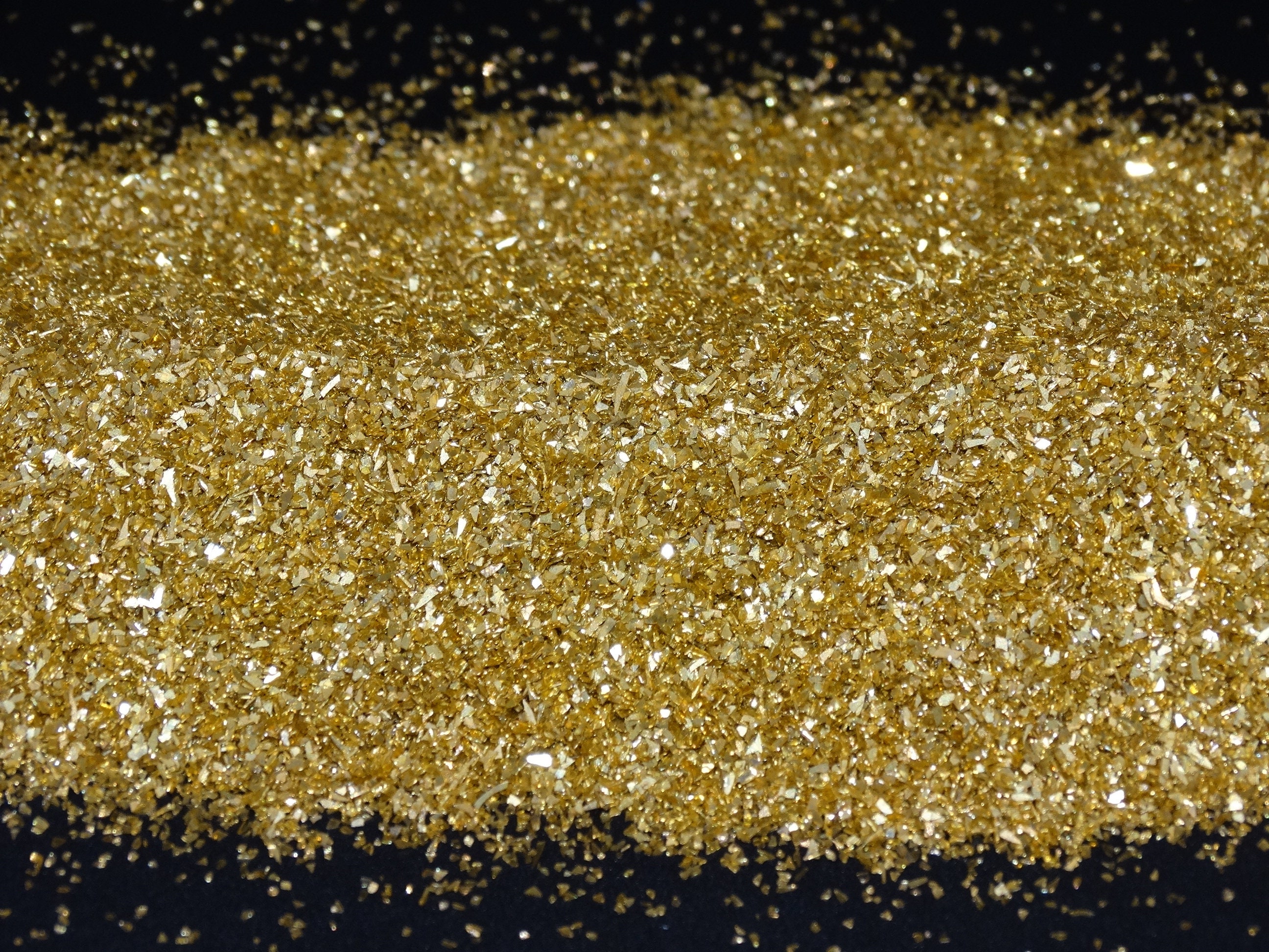 Crushed German Gold Glass 20 Grams / Premium Inlay Material - Etsy