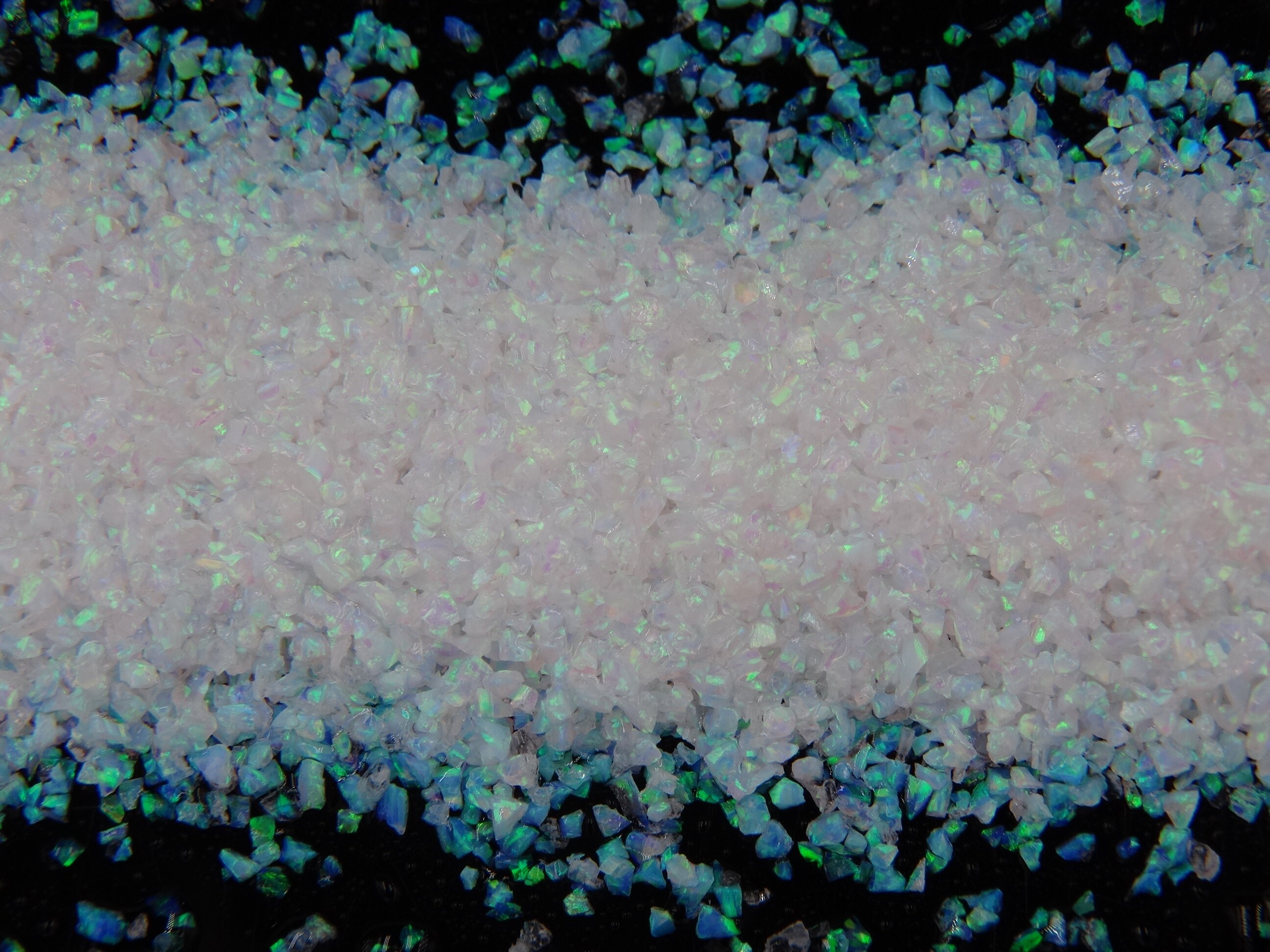 Crushed Opal Green Ice / Premium Inlay Material | Etsy