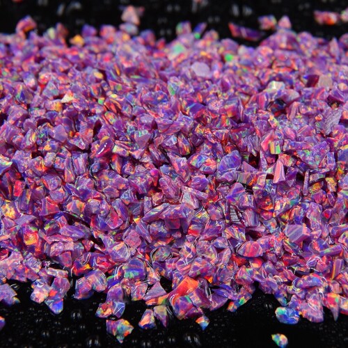 Crushed Opal amethyst / Premium Inlay Material - Etsy