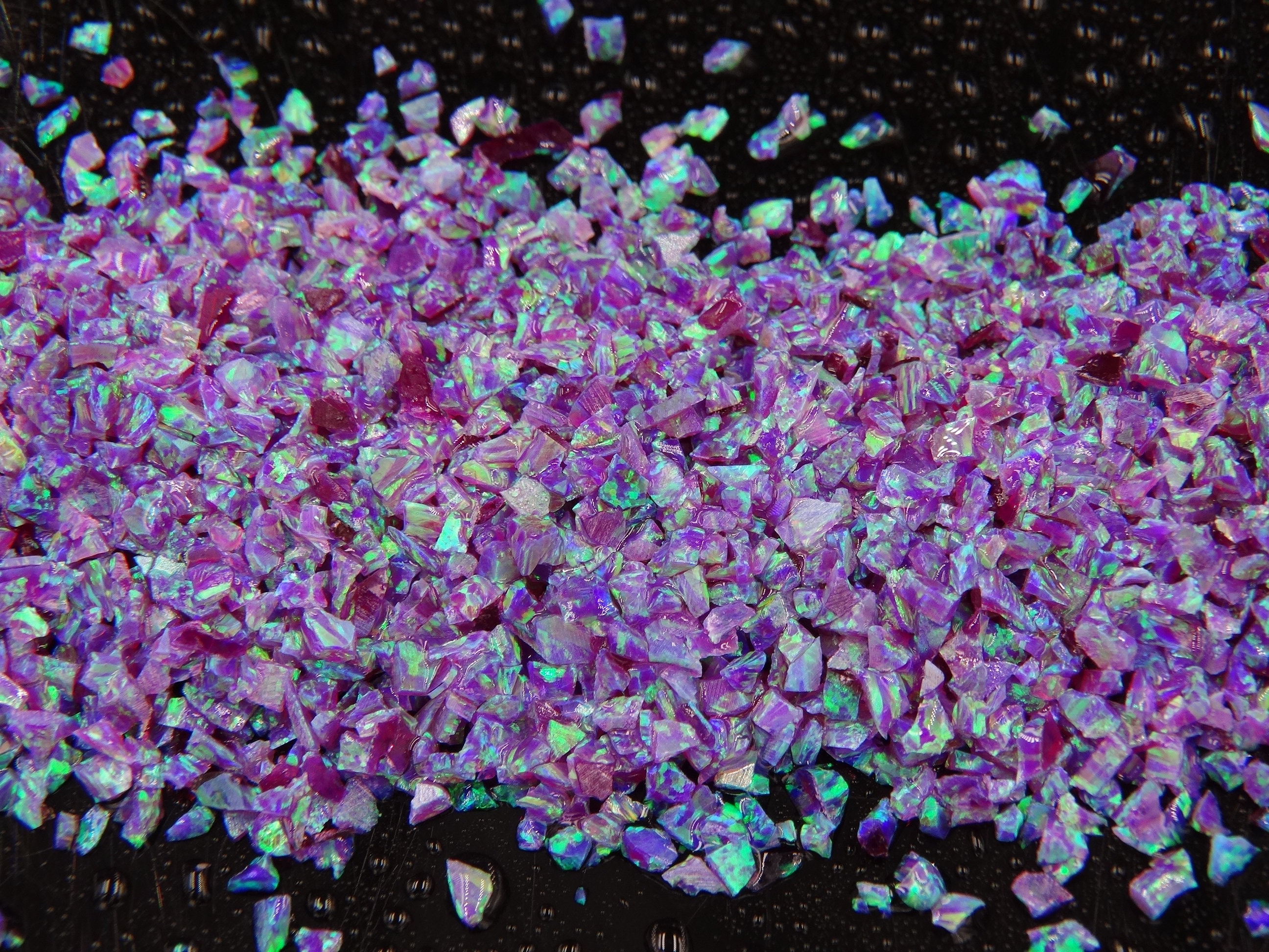 Crushed Opal - "amethyst" / Premium Inlay Material for Jewelry ...