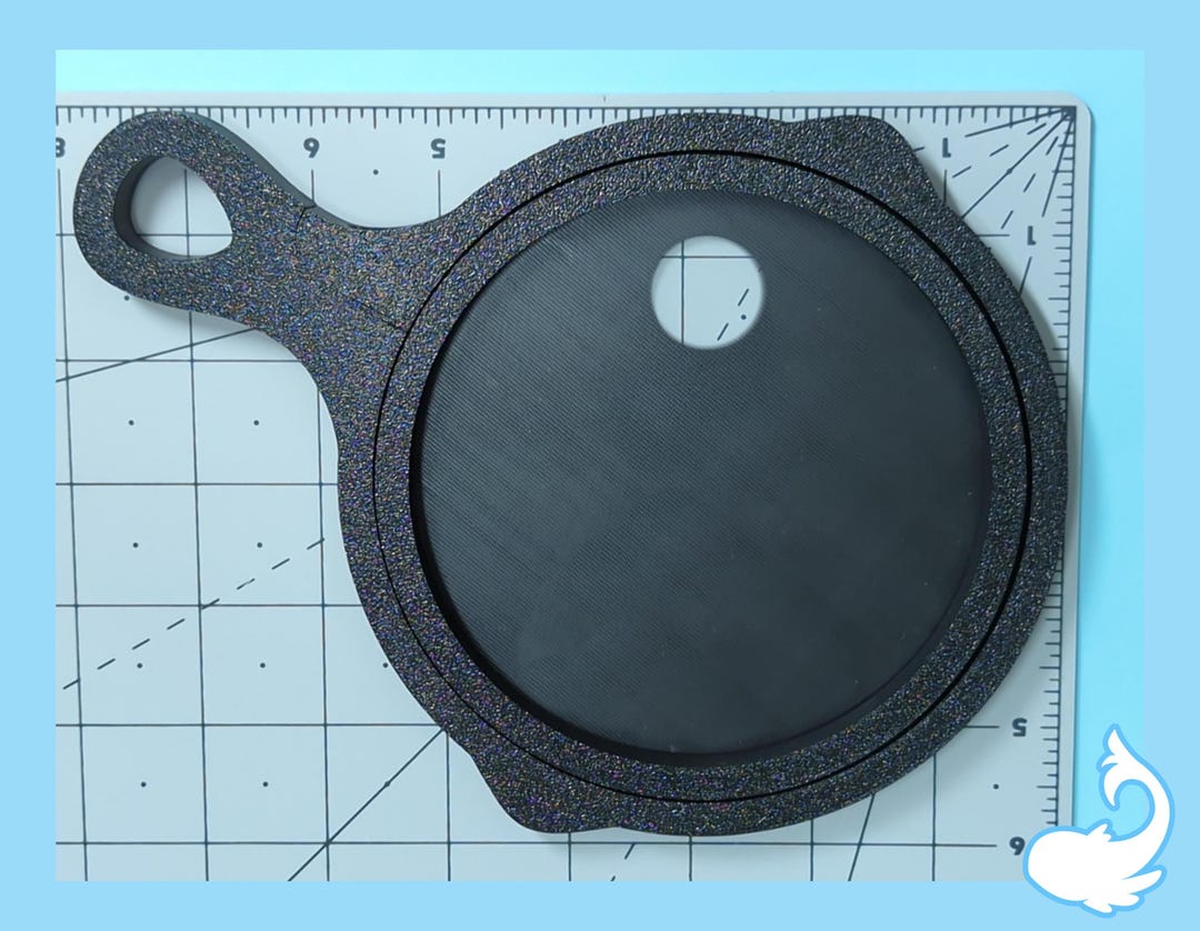 Frying Pan Embroidery Hoop - 3d Printed - Etsy