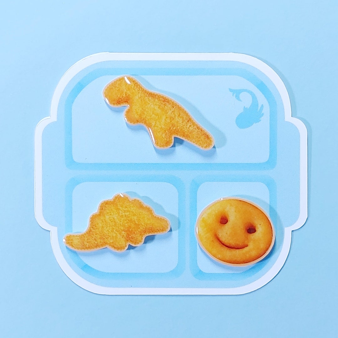Dino Nuggs and Smile Fry Set of 3 Needle Minders or Cute Magnet for ...
