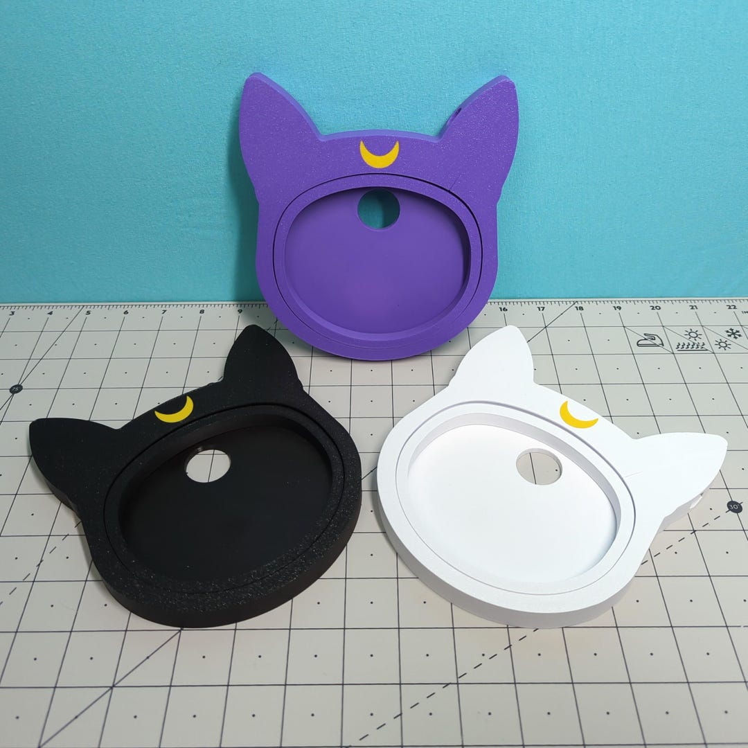 Moon Cat Embroidery Hoop 3d Printed - Etsy