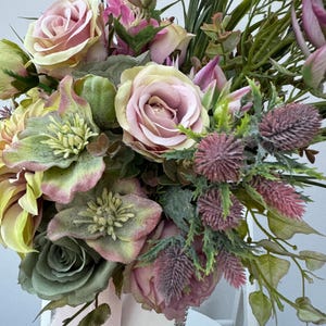 Realistic Artificial Spring Boho Wedding Bouquet - Etsy