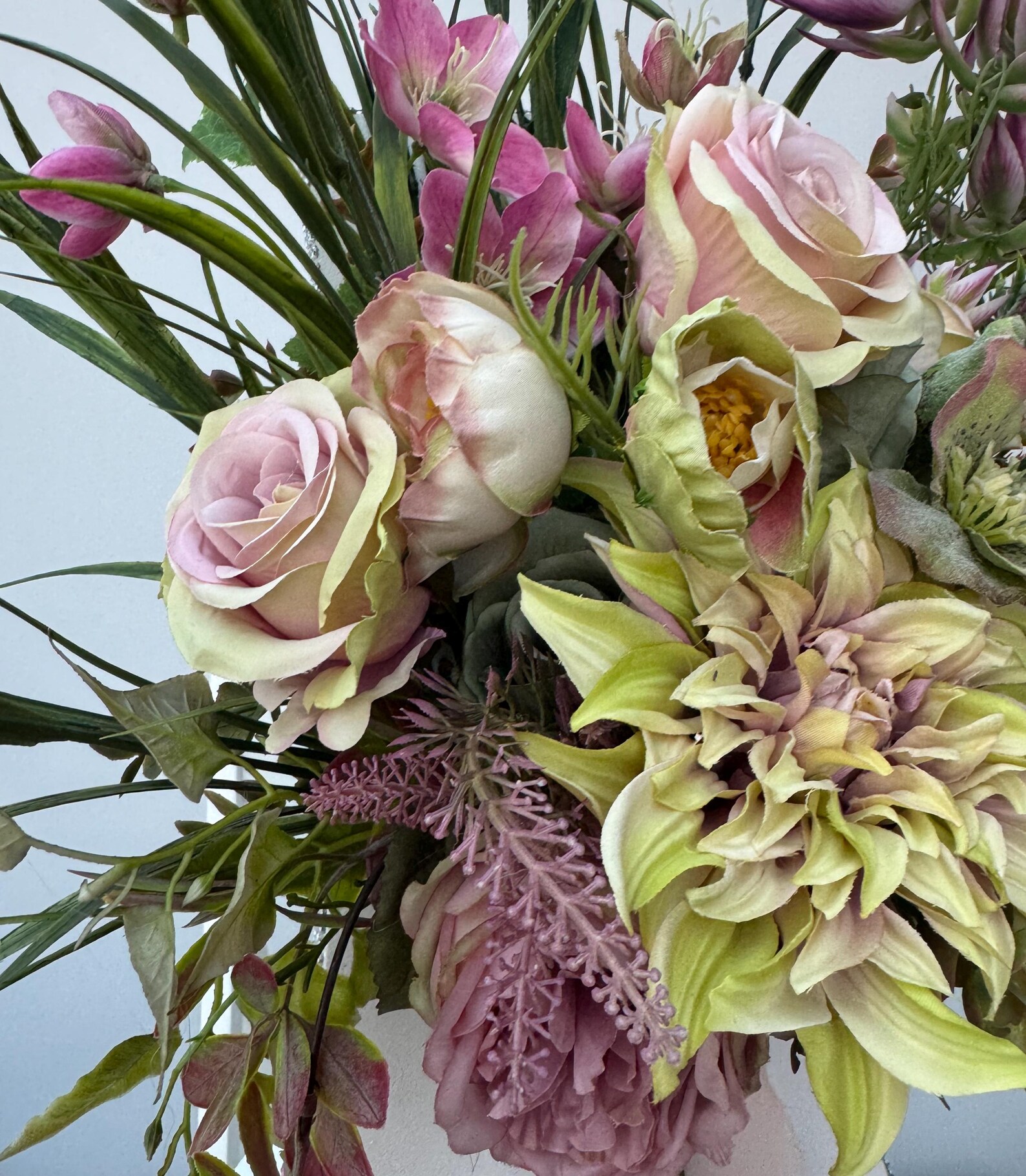 Realistic Artificial Spring Boho Wedding Bouquet - Etsy