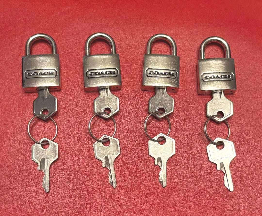 Coach Lock With Keys - Etsy