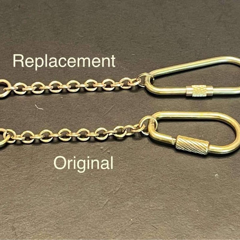Brass Carabiner Key Rings - Etsy