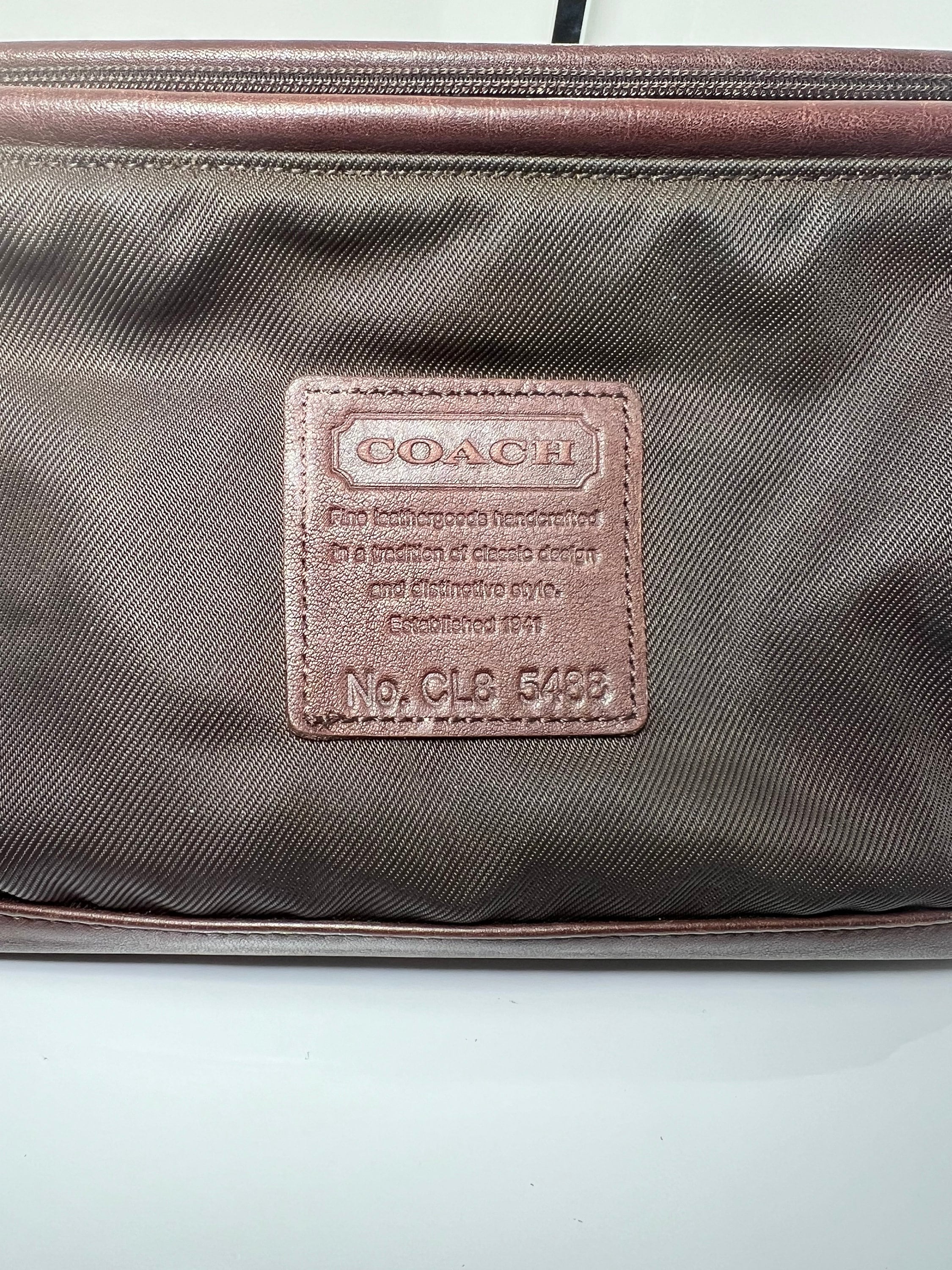 Coach Vintage Twill Travel Kit Style # 5488 - Etsy