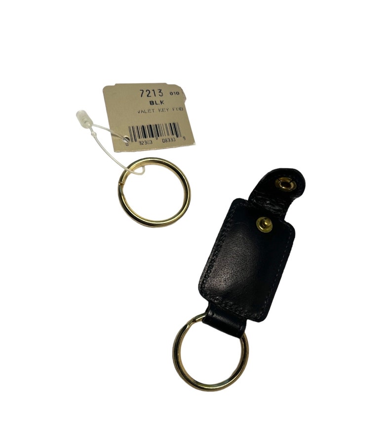 Coach *VINTAGE* Valet Key Fob #7213 Black NEW With Tags!! - Etsy