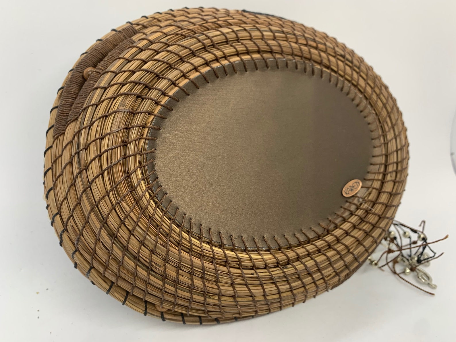 Violin Music Pine Needle Basket Handmade Music Lovers Gift Gift for ...