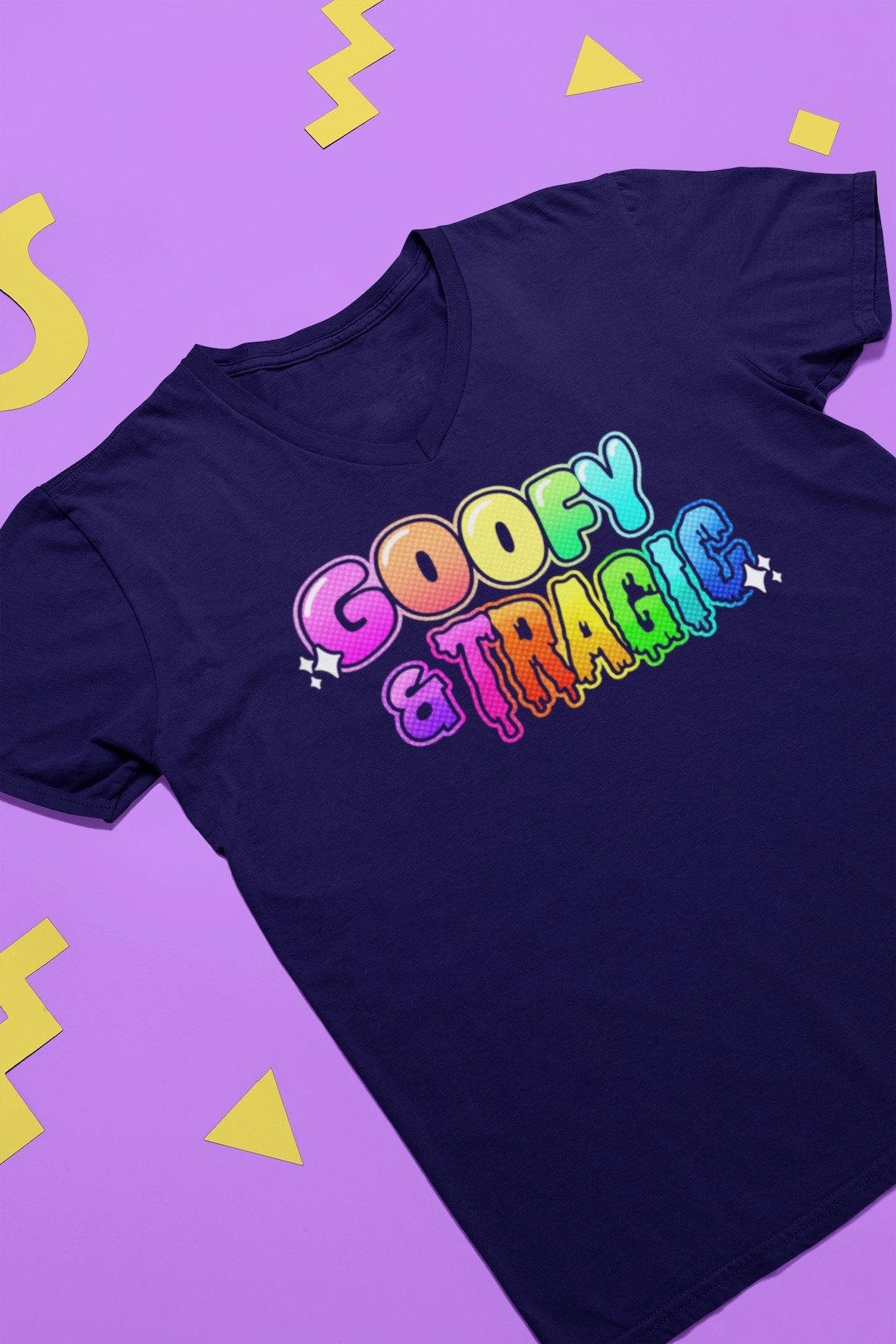 Goofy and Tragic Shirt, Funny Meme Shirt, Kidcore Clothing, Silly ...