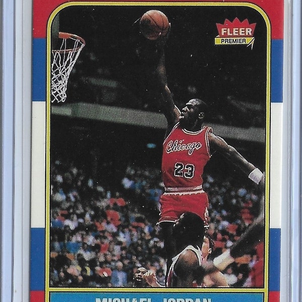 Michael Jordan Rookie Card - Etsy