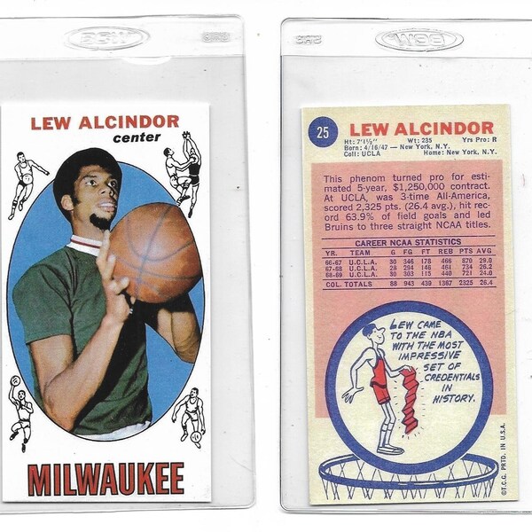 Kareem Abdul Jabbar - Etsy