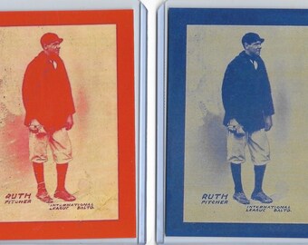 Babe Ruth Rookie Card - Etsy