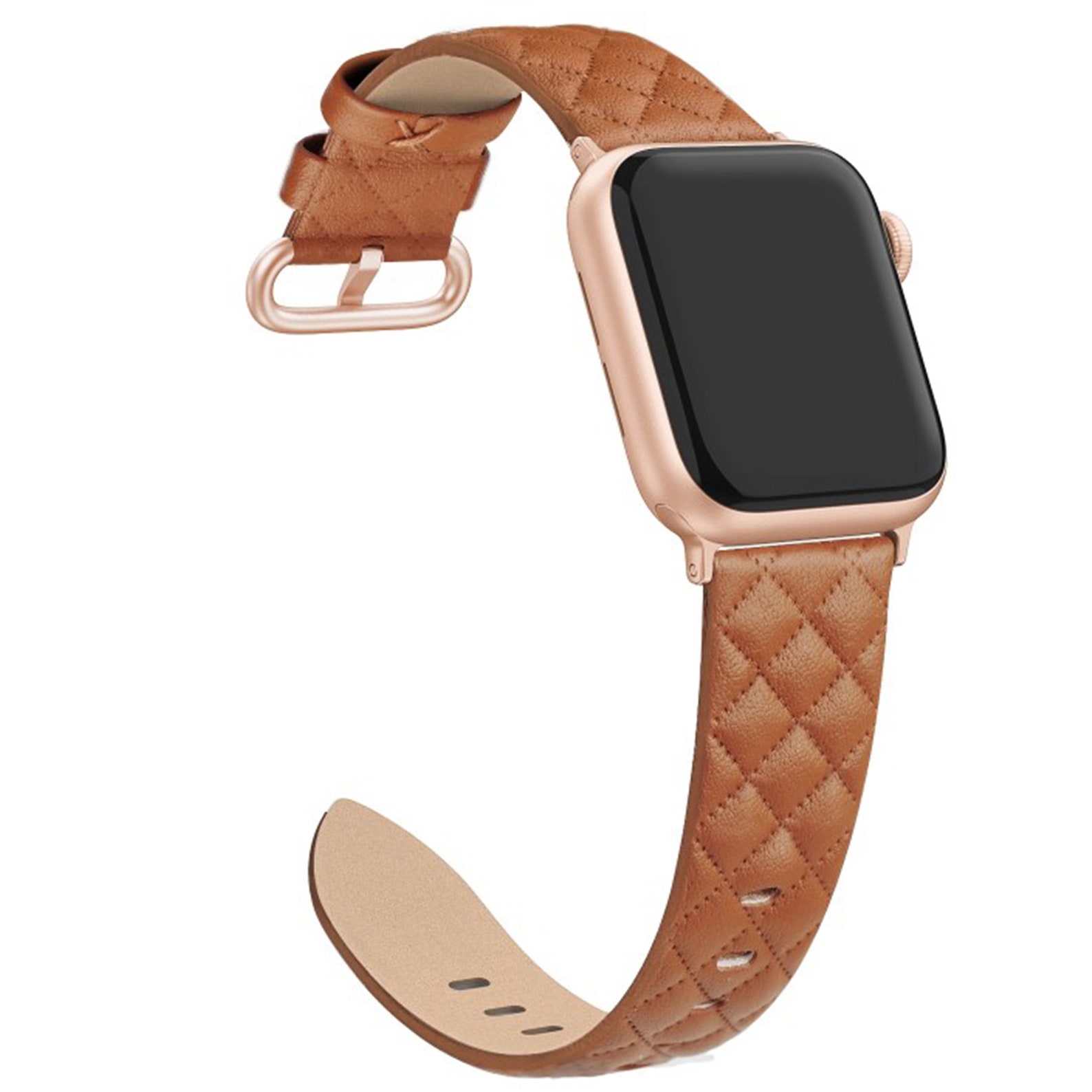 Leather Modern Style Design Band Compatible With Apple Watch Series 11 ...