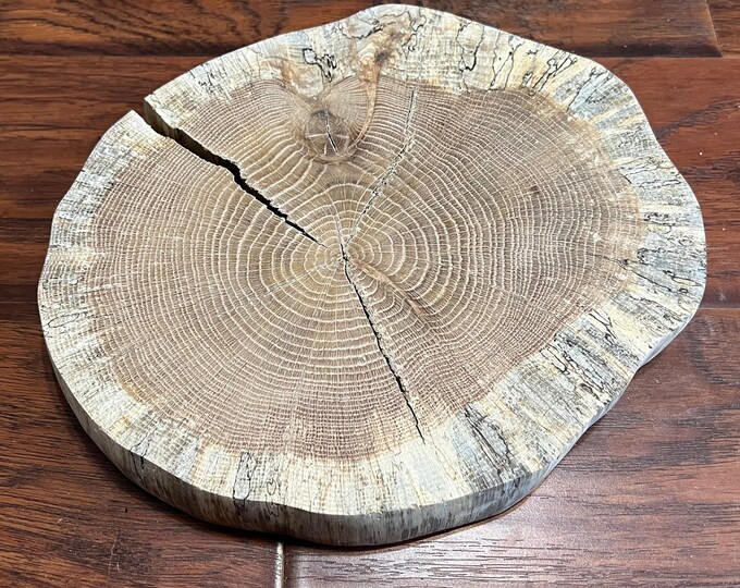 Sanded Oak End Grain Wood Slab, Live Edge Tabletop, Wood Slab - Etsy