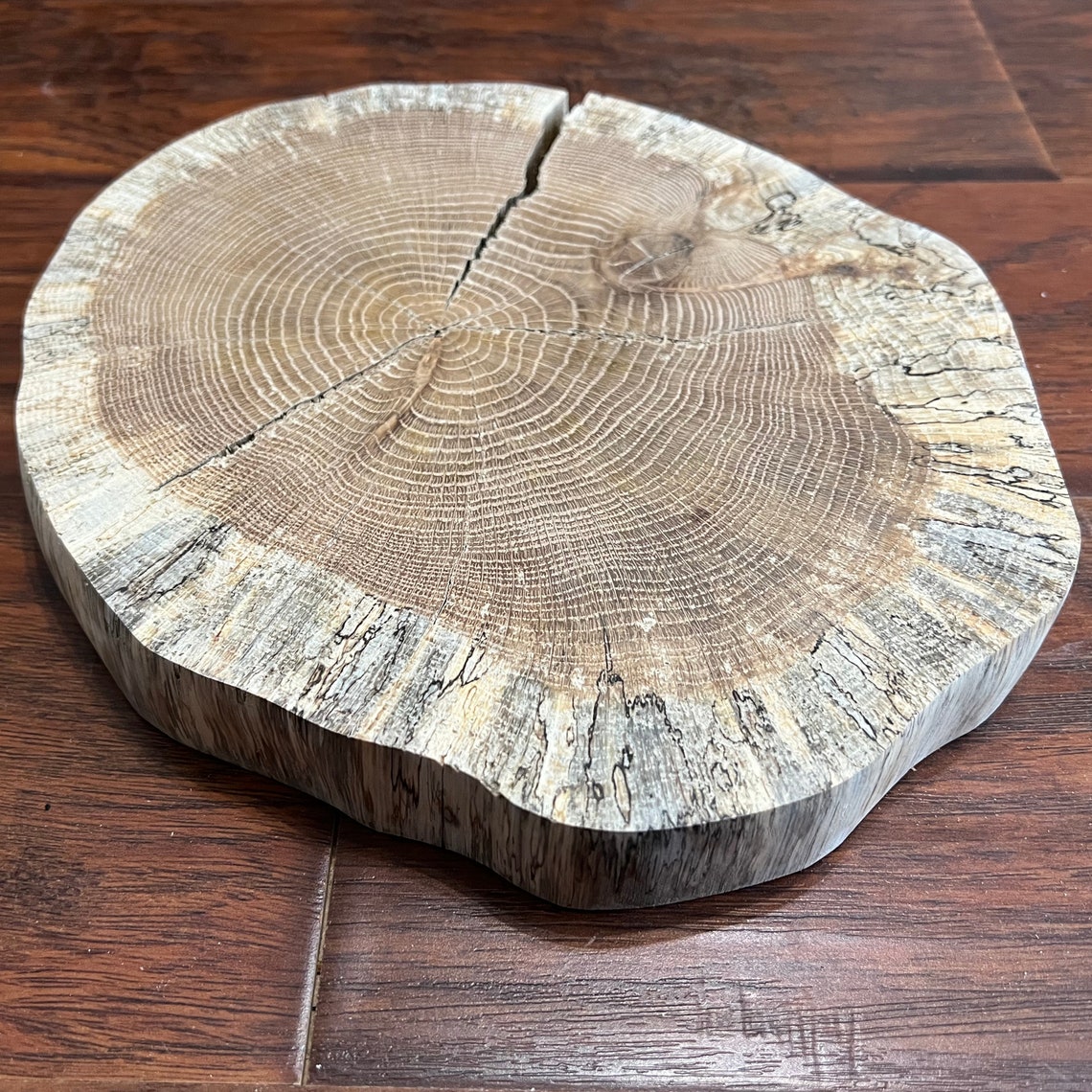 Sanded Oak End Grain Wood Slab Live Edge Tabletop Wood Slab - Etsy