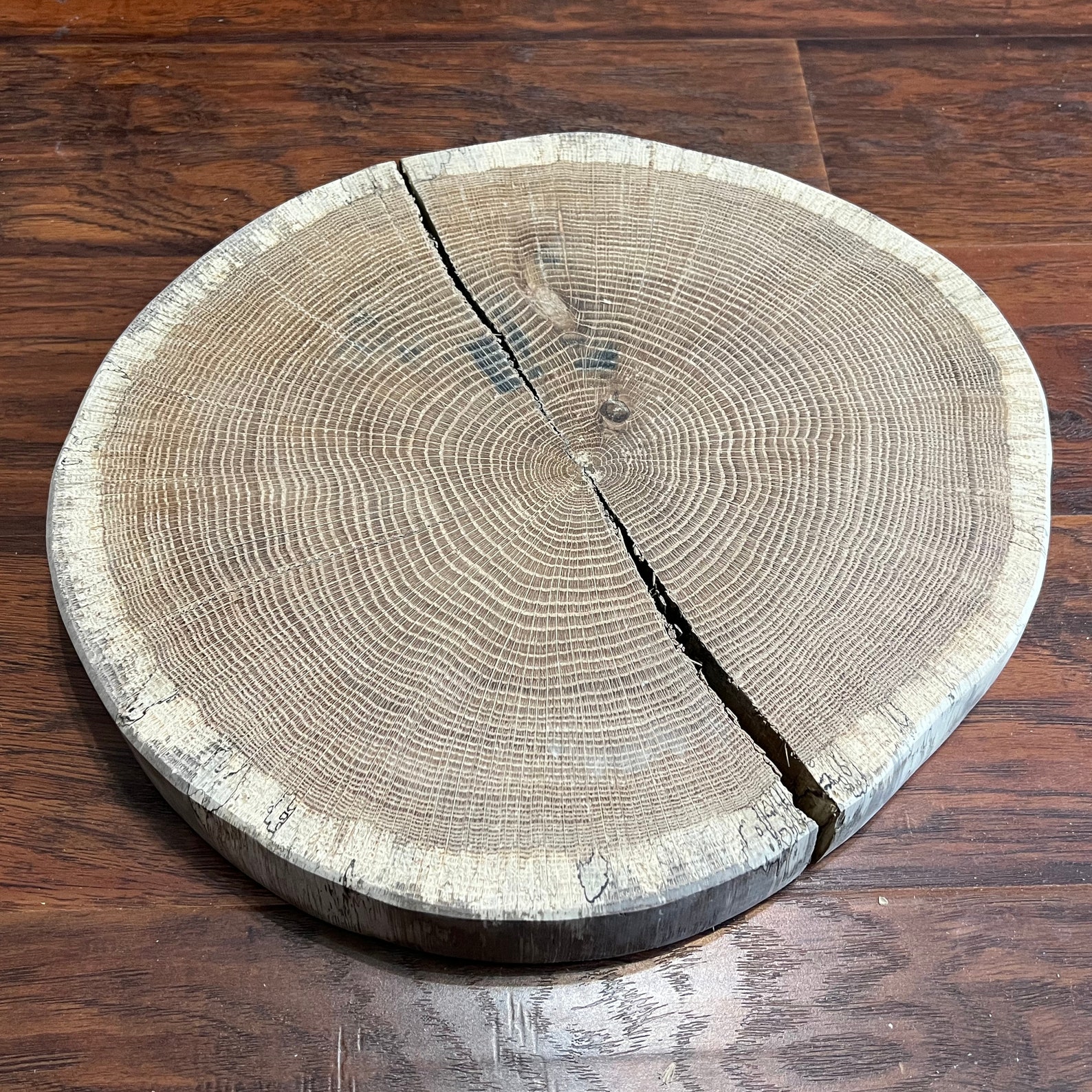 Sanded Oak End Grain Wood Slab Live Edge Tabletop Wood Slab - Etsy