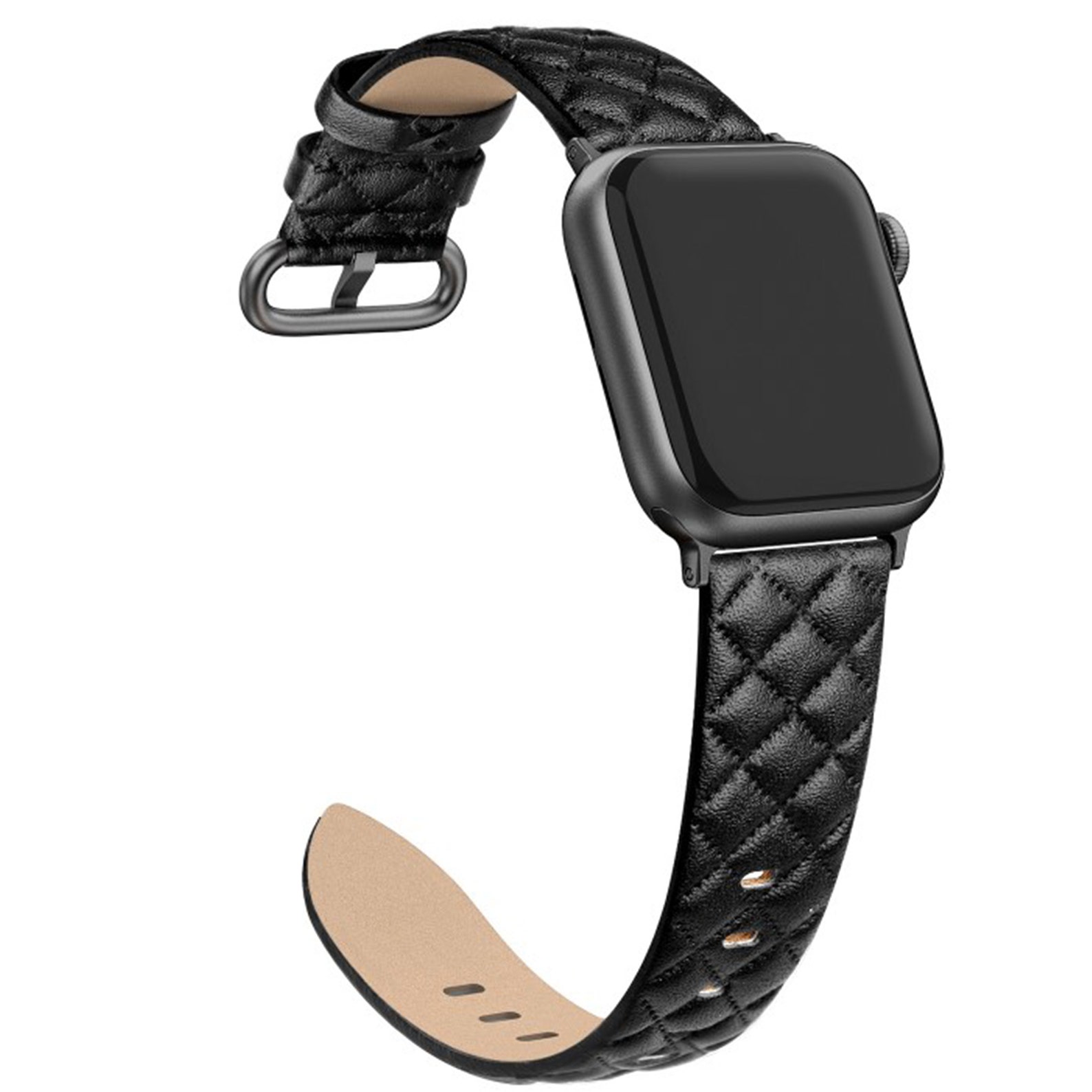 Leather Modern Style Design Band Compatible With Apple Watch Series 11 ...