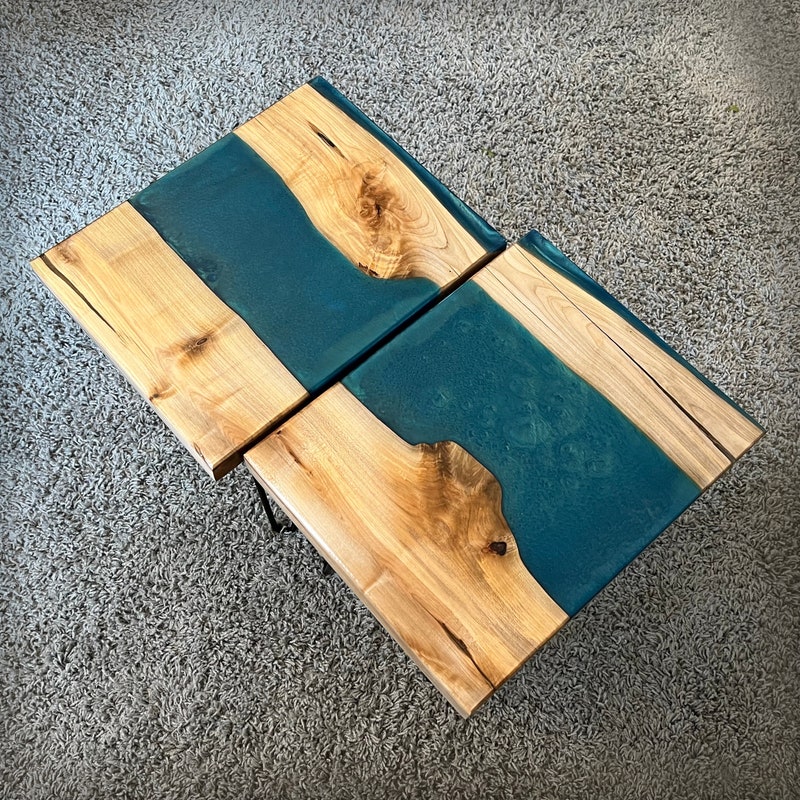 Live Edge Side Table - Etsy