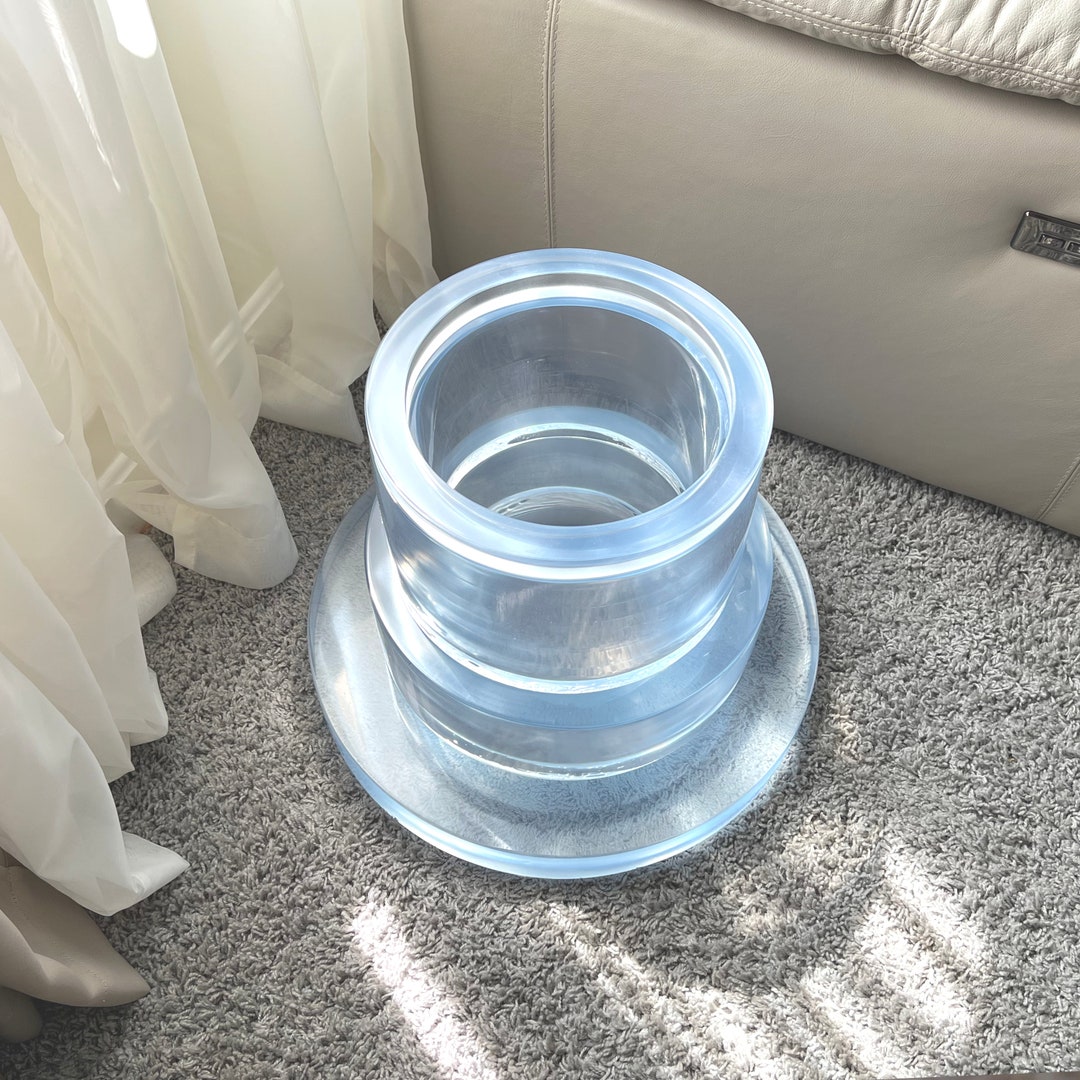 Round Coffee Table Base / Epoxy Base for Table / Epoxy Table Legs - Etsy