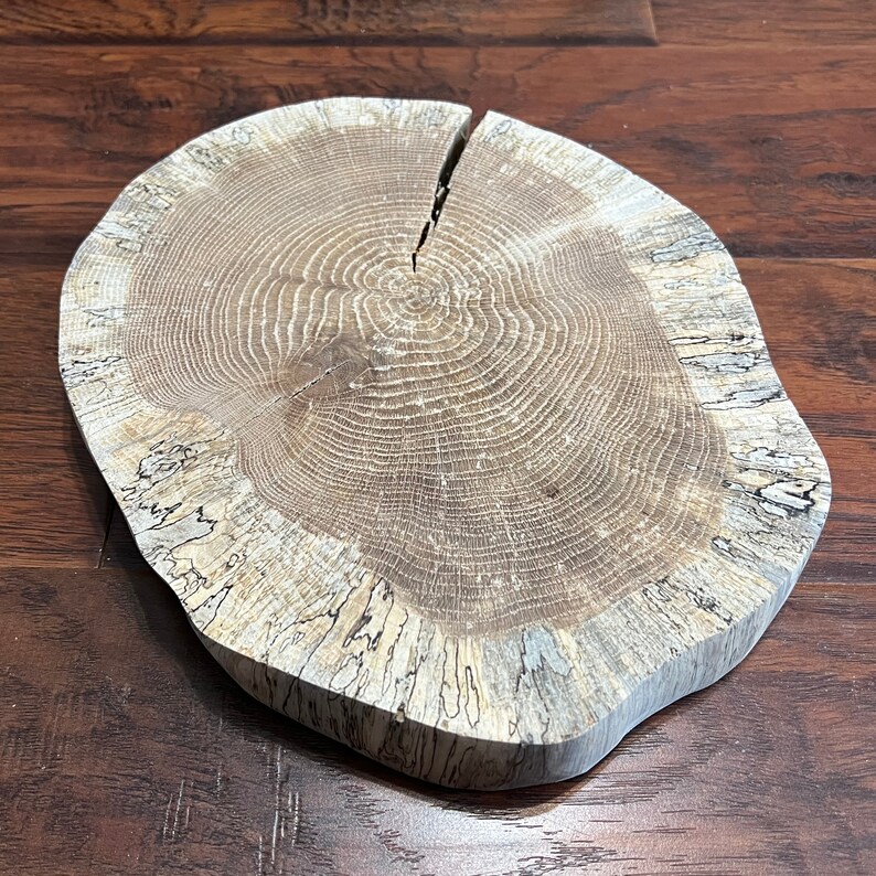 Sanded Oak End Grain Wood Slab Live Edge Tabletop Wood Slab - Etsy