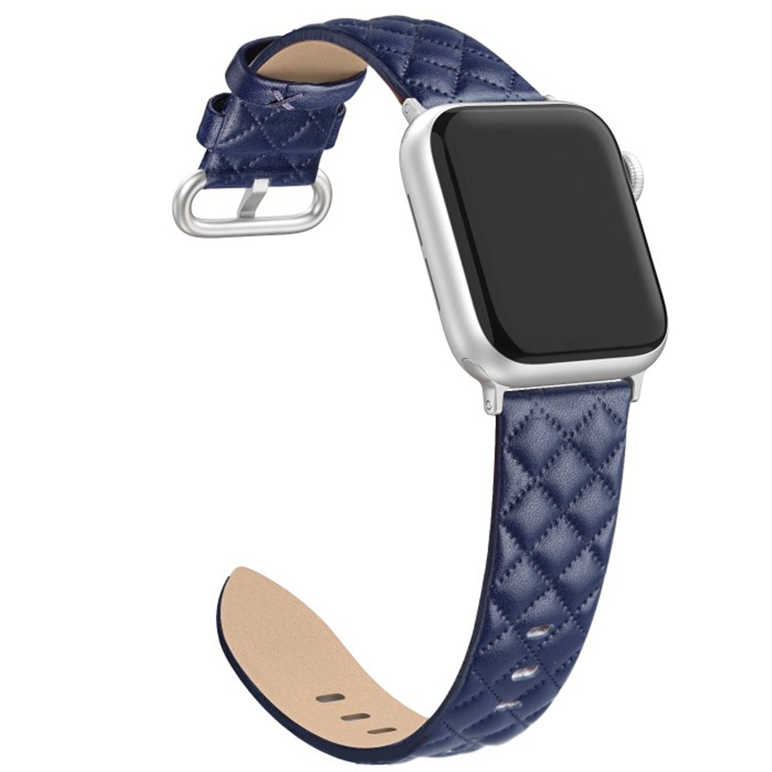 Leather Modern Style Design Band Compatible With Apple Watch Series 11 ...