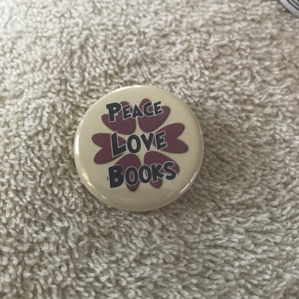 Books / Reading Pin Back Buttons - Set or Individual - Etsy