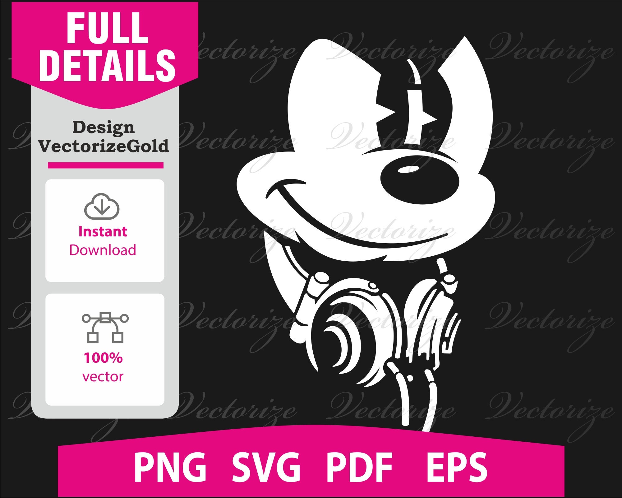 Mickey Dj Svg - Etsy Singapore