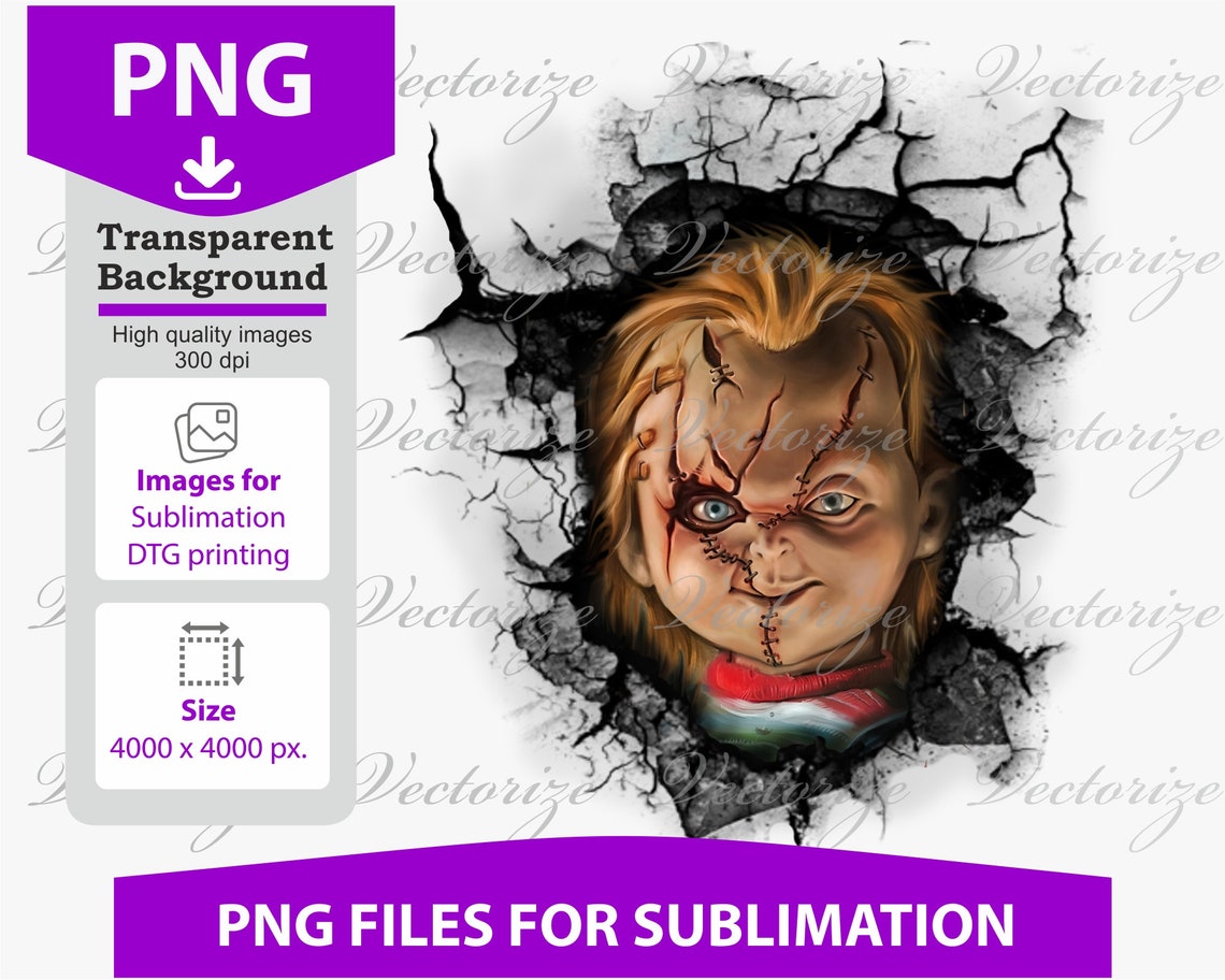 Chucky Png Chucky Horror Movie Png Halloween Png PNG - Etsy