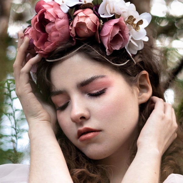Flower Headdress - Etsy